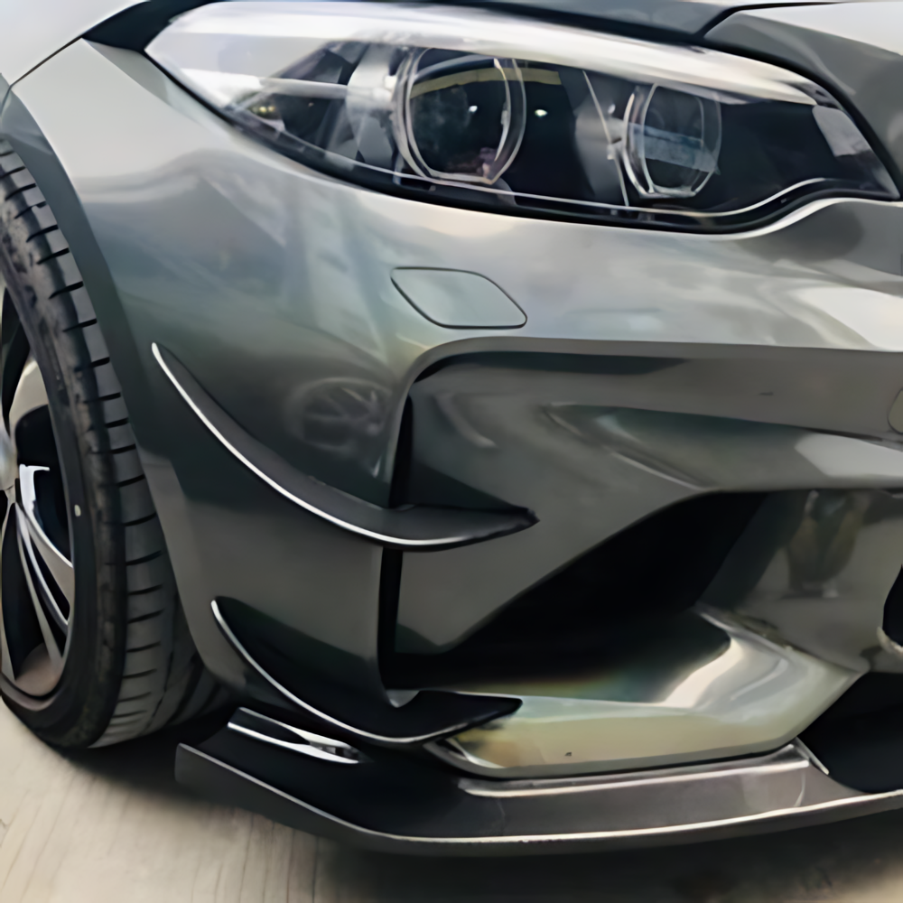 BMW Carbon Fiber Front Canards for F87 M2 – Euro Empire Auto