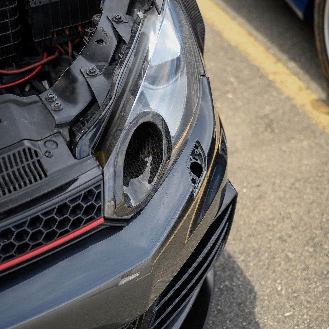 Volkswagen Carbon Fiber Headlight Intake Duct for MK6R – Euro Empire Auto