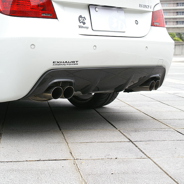 BMW Carbon Fiber 3D Style Rear Diffuser for E60