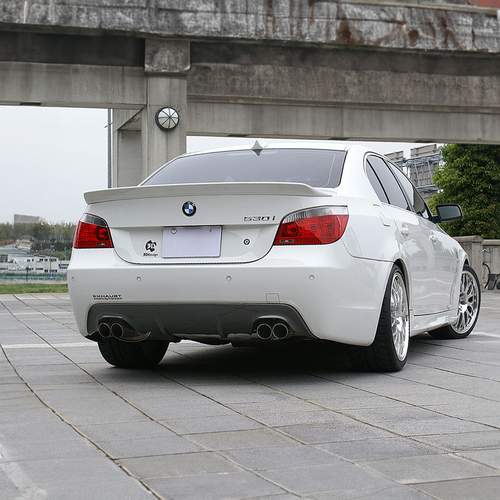 BMW Carbon Fiber 3D Style Rear Diffuser for E60