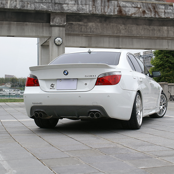 BMW Carbon Fiber 3D Style Rear Diffuser for E60