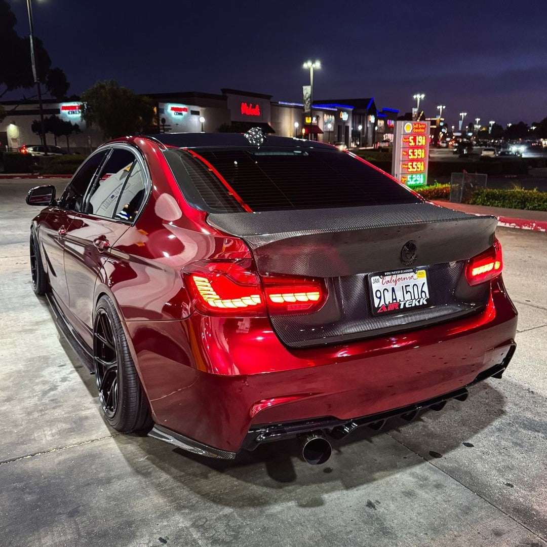 BMW Carbon Fiber CSL Style Rear Bootlid Trunk for F30 & F80 M3