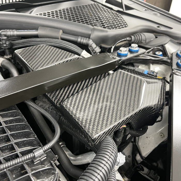 BMW Pre-Preg Carbon Fiber ECU Cover for G87 M2 & G80 M3 & G82 M4