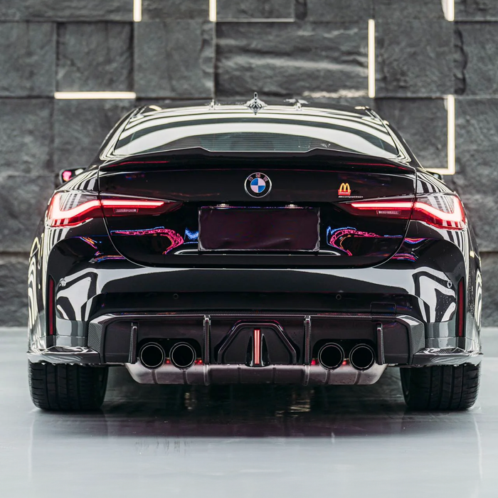 BMW Pre-Preg Carbon Fiber JSL Style Rear Diffuser for G80 M3 & G82 M4