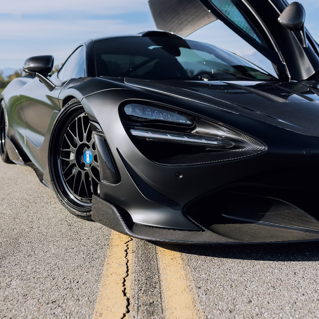 McLaren Pre-Preg Carbon Fiber Ryft Style Front Canards for 720S