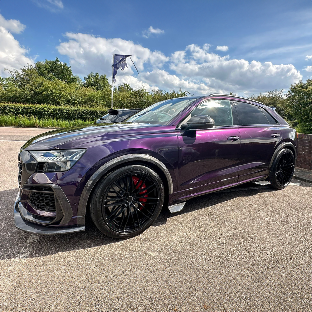 Audi Carbon Fiber ABT Style Wheel Arches for 4M RSQ8