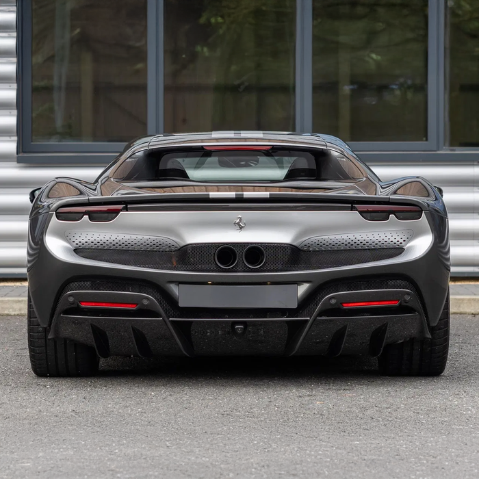 Ferrari Pre-Preg Carbon Fiber OEM Style Rear Diffuser for 296 GTB & GT