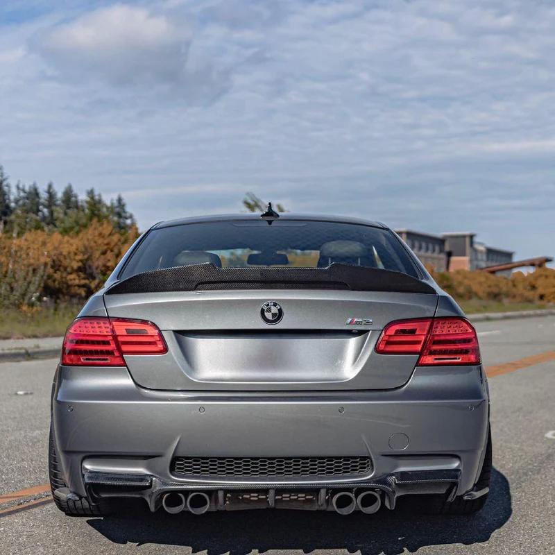 BMW Carbon Fiber PSM Style Spoiler for E92 & E90