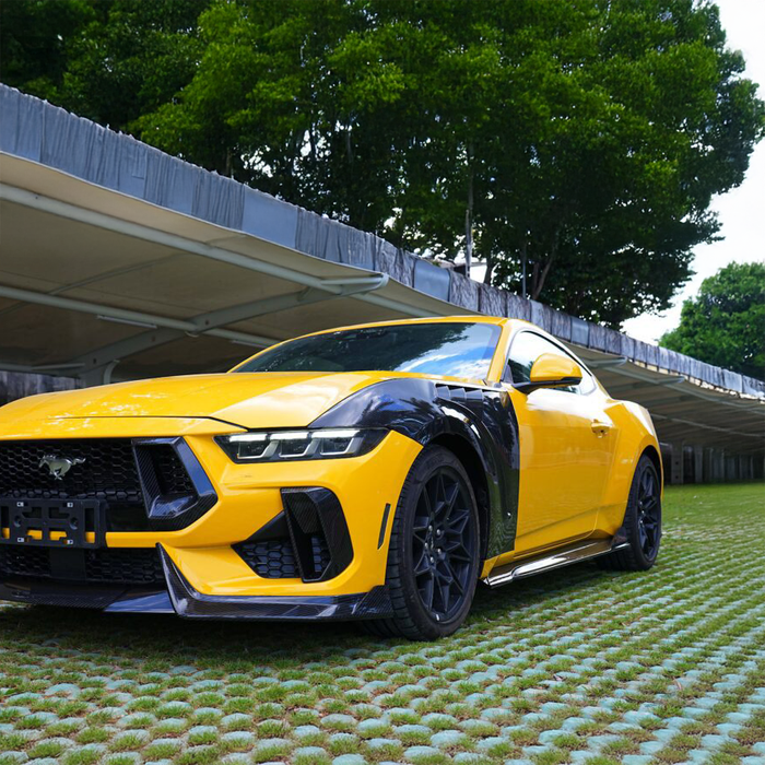 Ford Pre-Preg JSL Style Carbon Fiber Front Fenders for Mustang S650