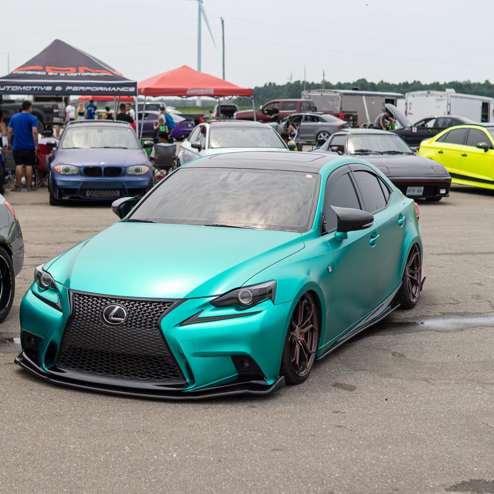 Lexus Carbon Fiber FS Style Side Skirts for IS250 & IS300 & IS350 (201