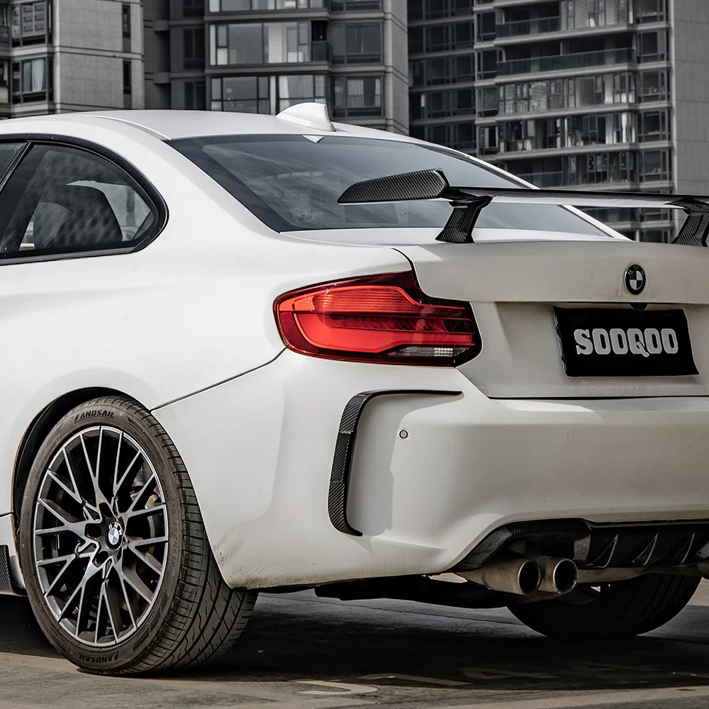 BMW SooQoo Pre-Preg Carbon Fiber Rear Vent Trim for M2 F87