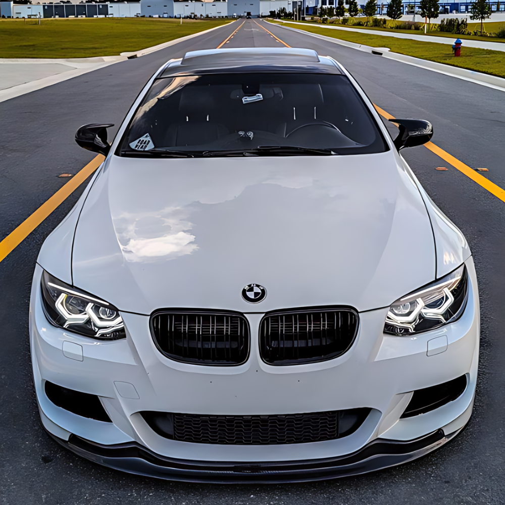BMW Carbon Fiber Arkym Style Front Splitter for E92 & E90 LCI – Euro ...