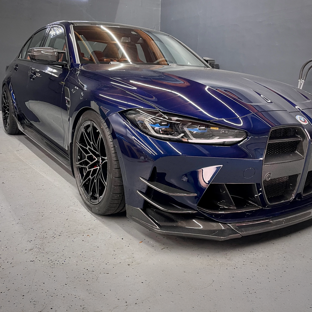 BMW Carbon Fiber AC Style Front Canards for G80 M3 & G82 M4
