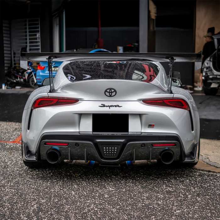 Toyota Carbon Fiber Aimgain Style Rear Diffuser for Supra A90