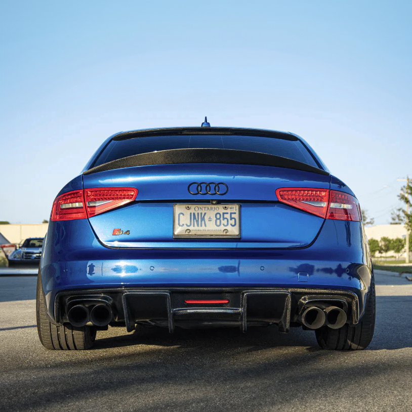 Audi Carbon Fiber HK Style Rear Spoiler for B8 & B8.5 S4