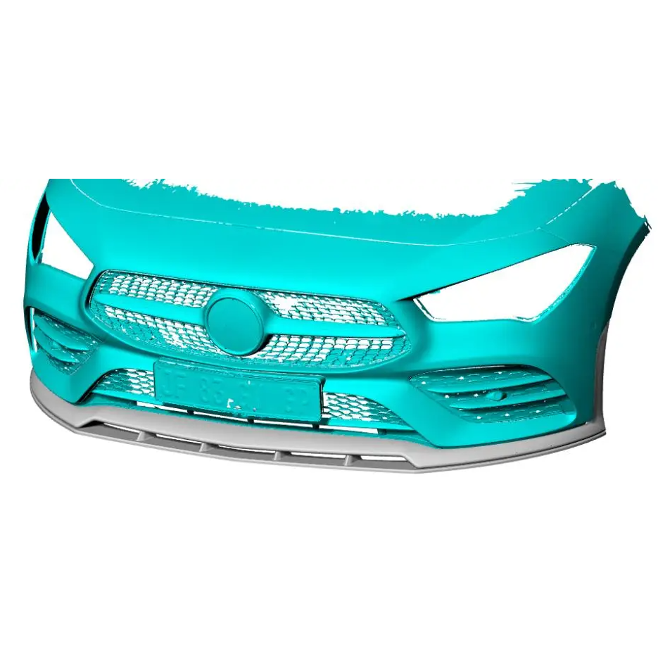 Mercedes Carbon Fiber ML Style Front Splitter for W118