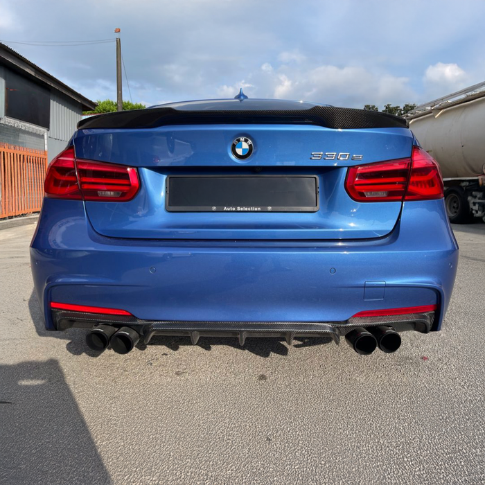 BMW Carbon Fiber M Performance Style Rear Diffuser for F30