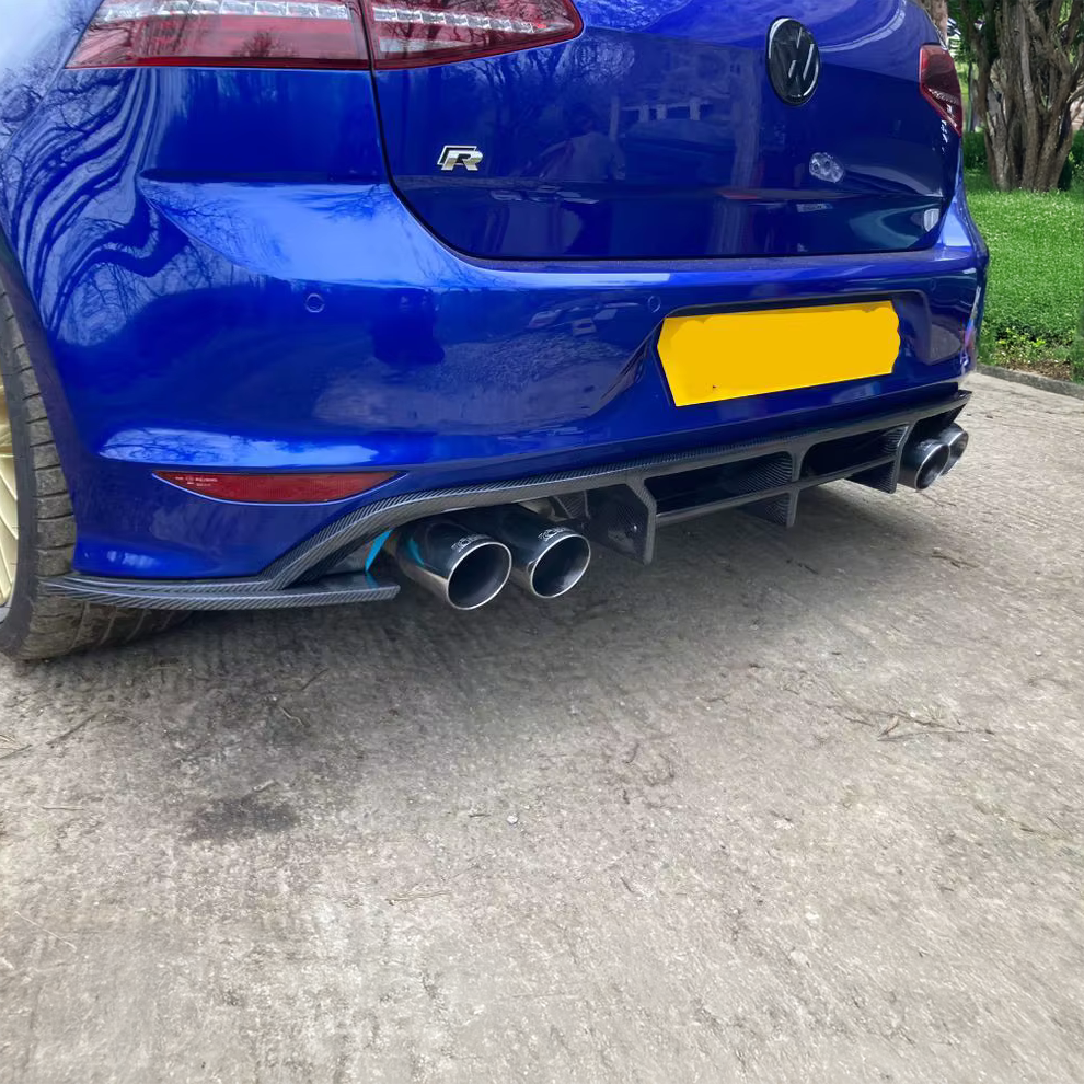 Volkswagen Empero Designs Carbon Fiber Rear Diffuser for Golf MK7R & R