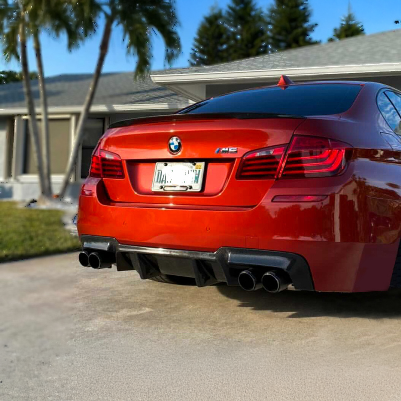 BMW Carbon Fiber DTM Style Rear Diffuser for F10