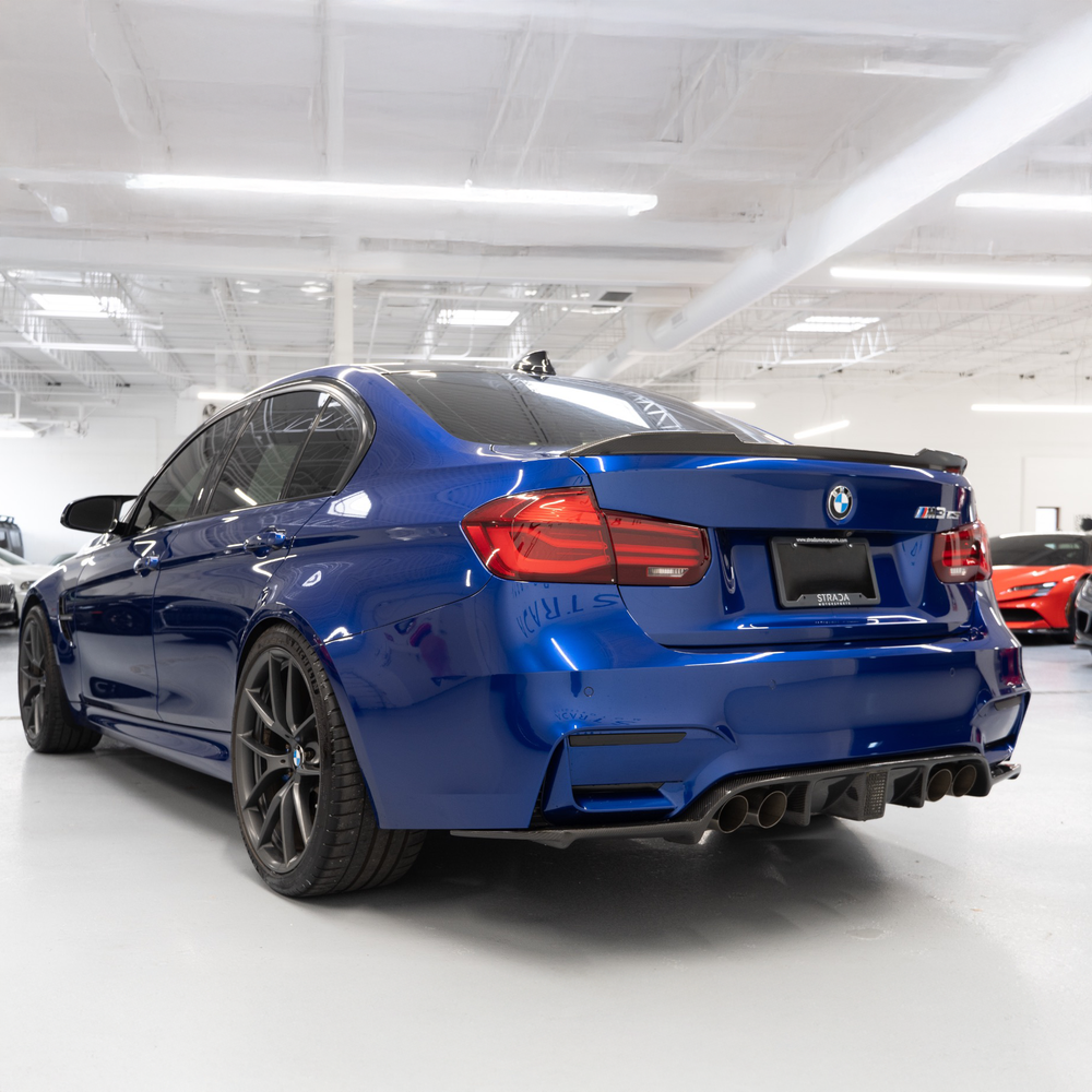 BMW Pre-Preg Carbon Fiber CS Style Rear Spoiler for F30 & F80 M3