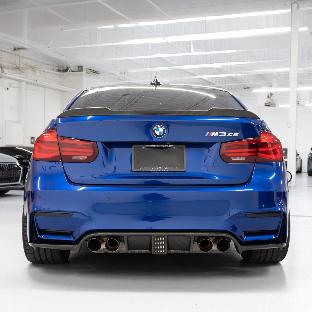BMW Pre-Preg Carbon Fiber CS Style Rear Spoiler for F30 & F80 M3
