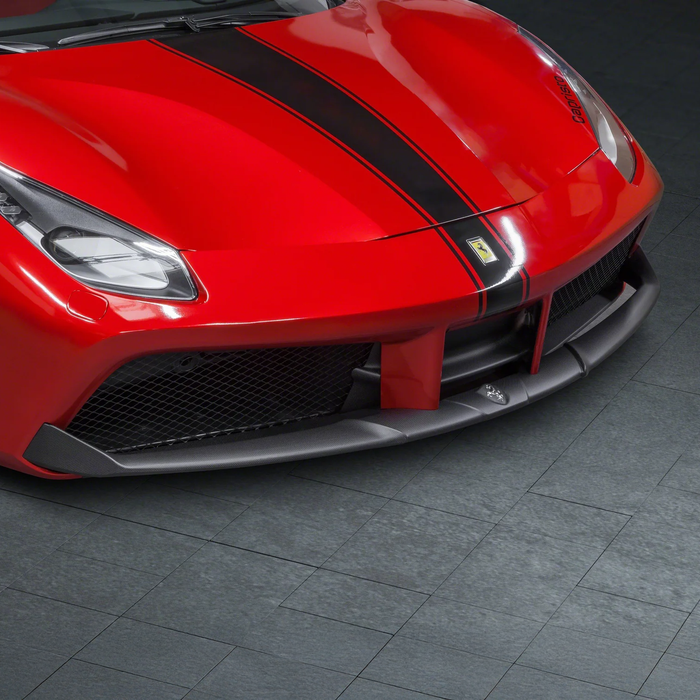 Ferrari Pre-Preg Carbon Fiber Capristo Style Front Splitter for 488 GT