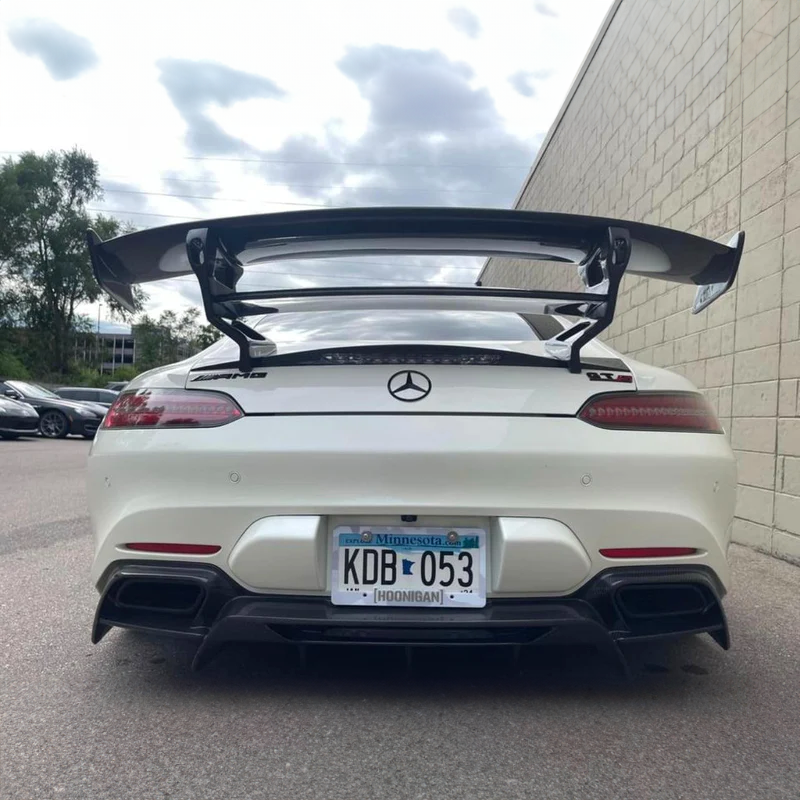 Mercedes Carbon Fiber AMG GT Black Series Style Rear Spoiler for C190