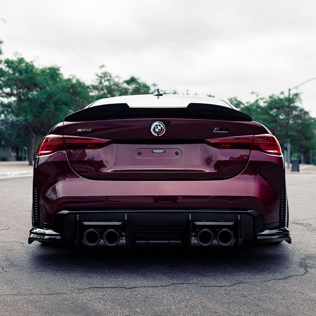 BMW Pre-Preg Carbon Fiber PSM Style Spoiler for G82 M4 & G22 – Euro ...