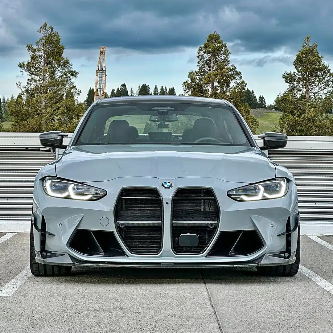 BMW Pre-Preg Carbon Fiber GT3 Style Front Grille for G80 M3 & G82 M4 ...