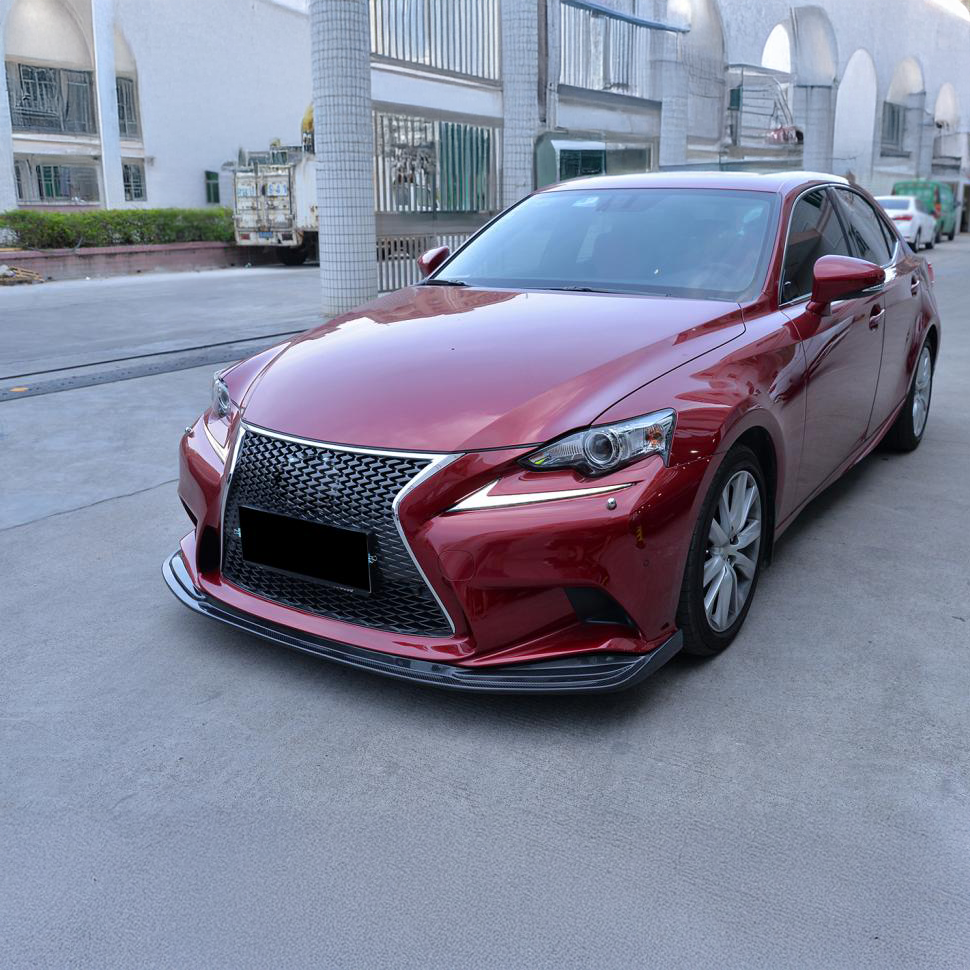 Lexus Carbon Fiber JSL Style Front Lip for IS250 & IS300 & IS350 2014-