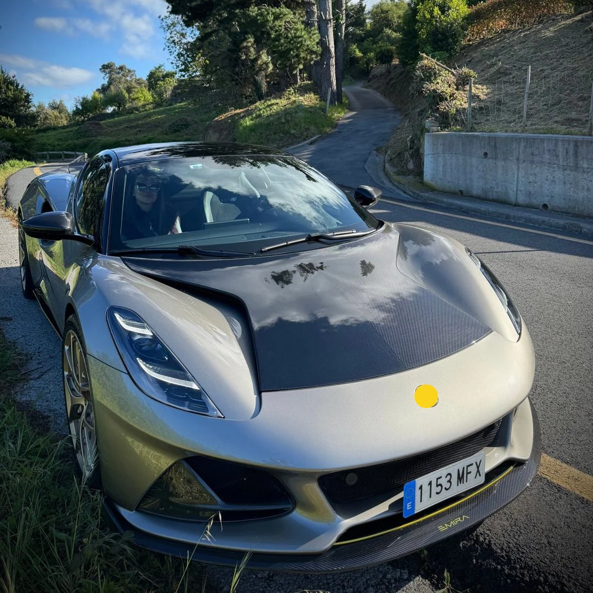 Lotus Pre-Preg Carbon Fiber OEM Style Hood for Emira