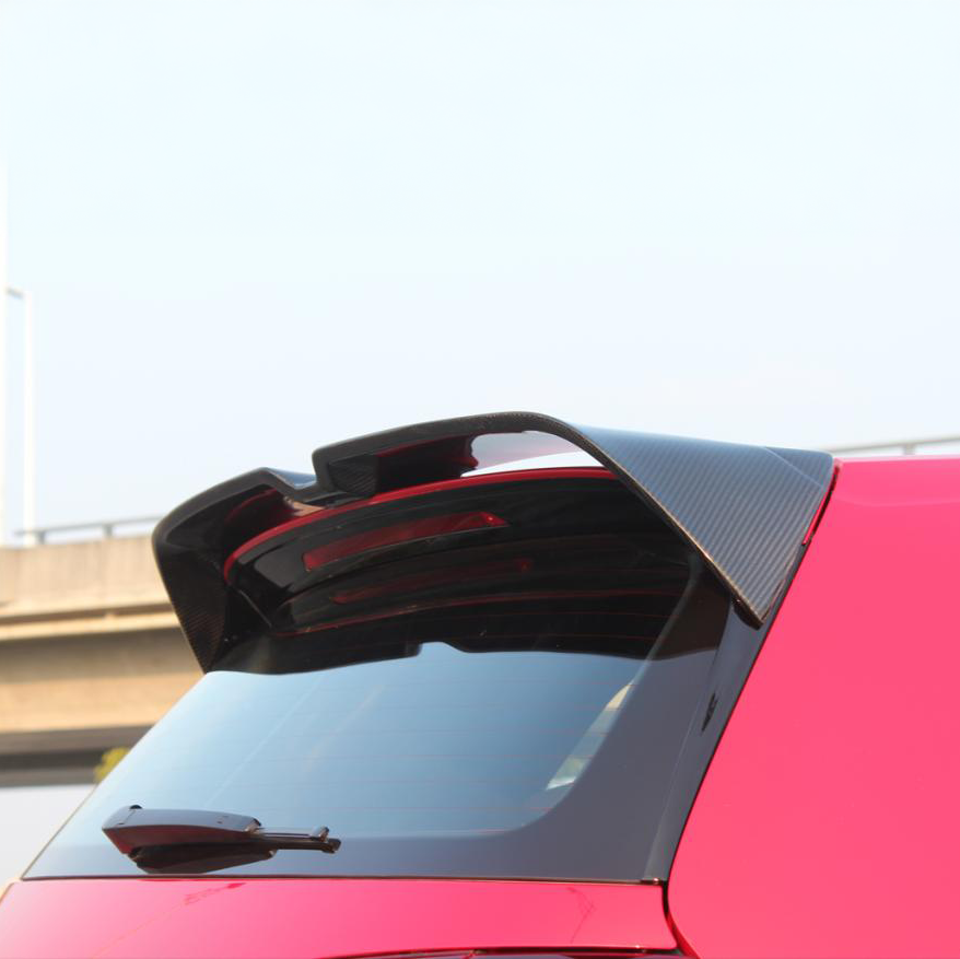 Volkswagen Carbon Fiber Oettinger Style Rear Roof Spoiler for Golf MK7